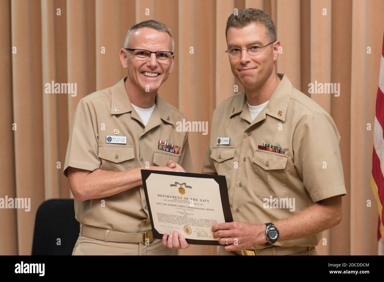 Kenneth Collins and Gunnar Bruning Stock Photo - Alamy