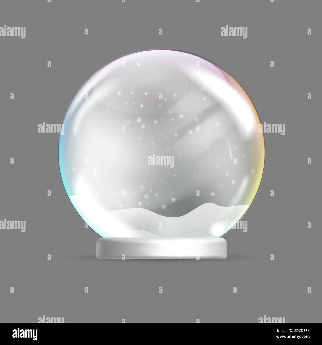 Glass snow globe wood base hi-res stock photography and images - Alamy