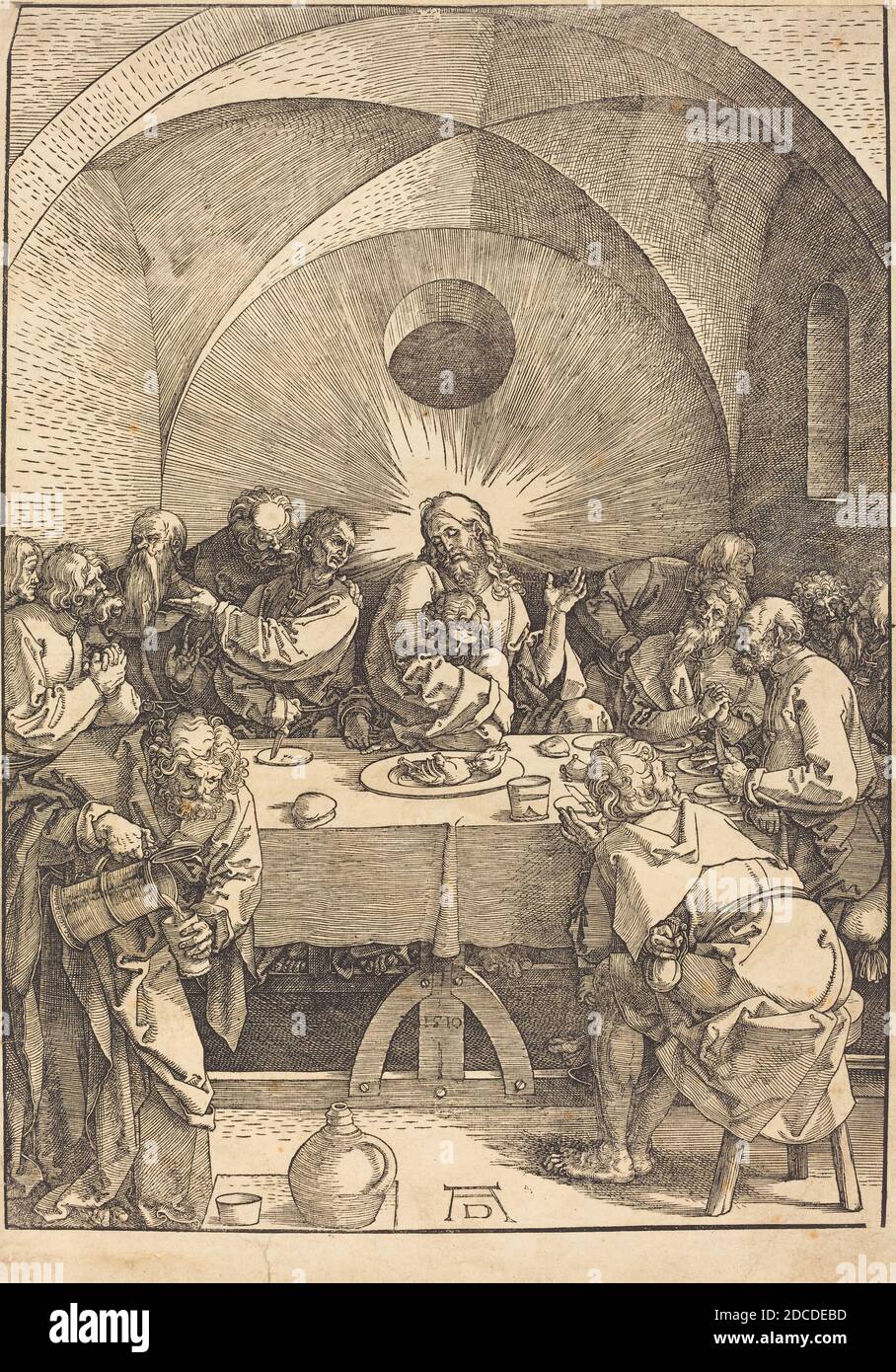 Albrecht Dürer, (artist), German, 1471 - 1528, The Last Supper, The ...