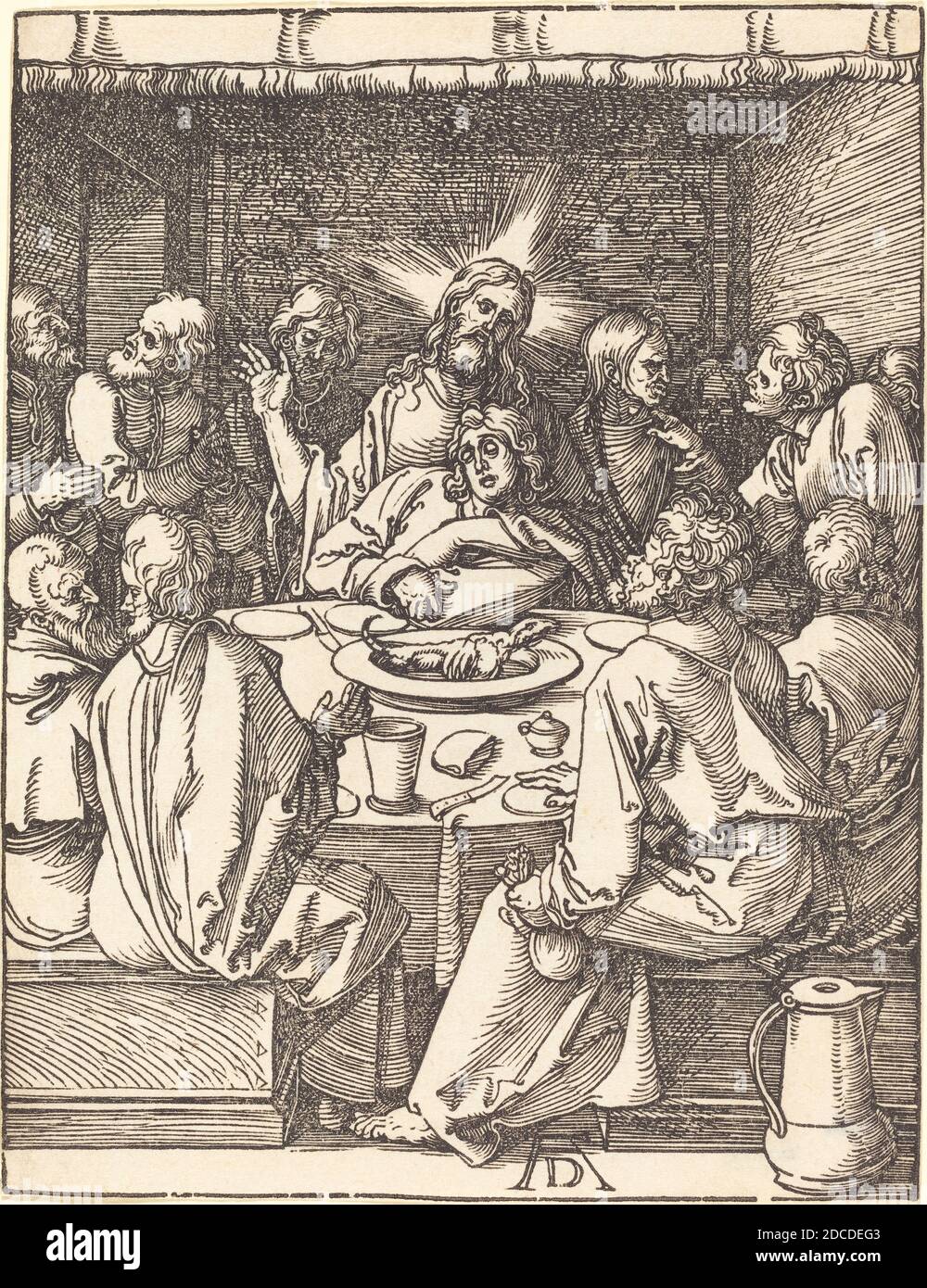 Albrecht Dürer, (artist), German, 1471 - 1528, The Last Supper, The ...