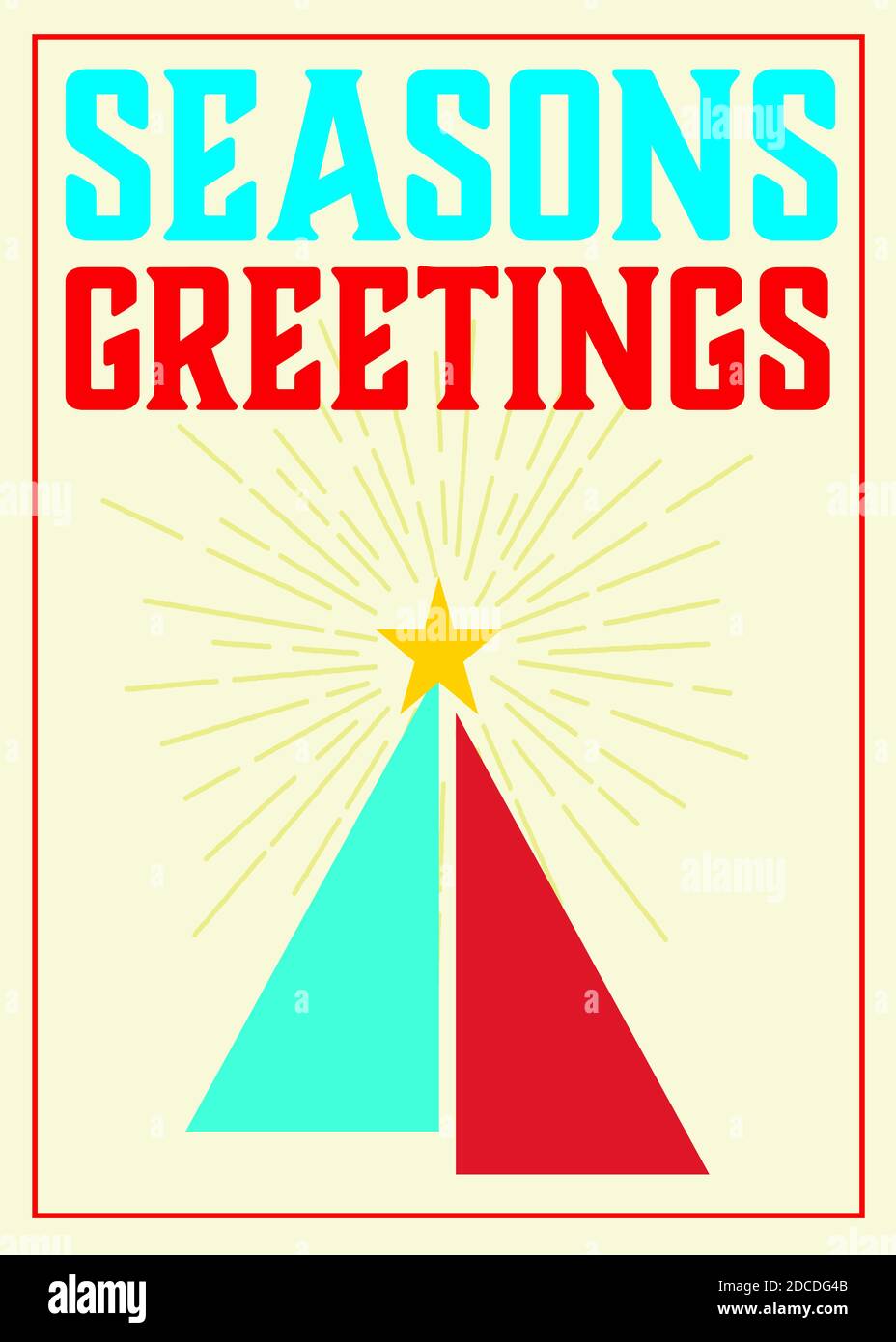 Seasons greetings vector vectors hi-res stock photography and images ...