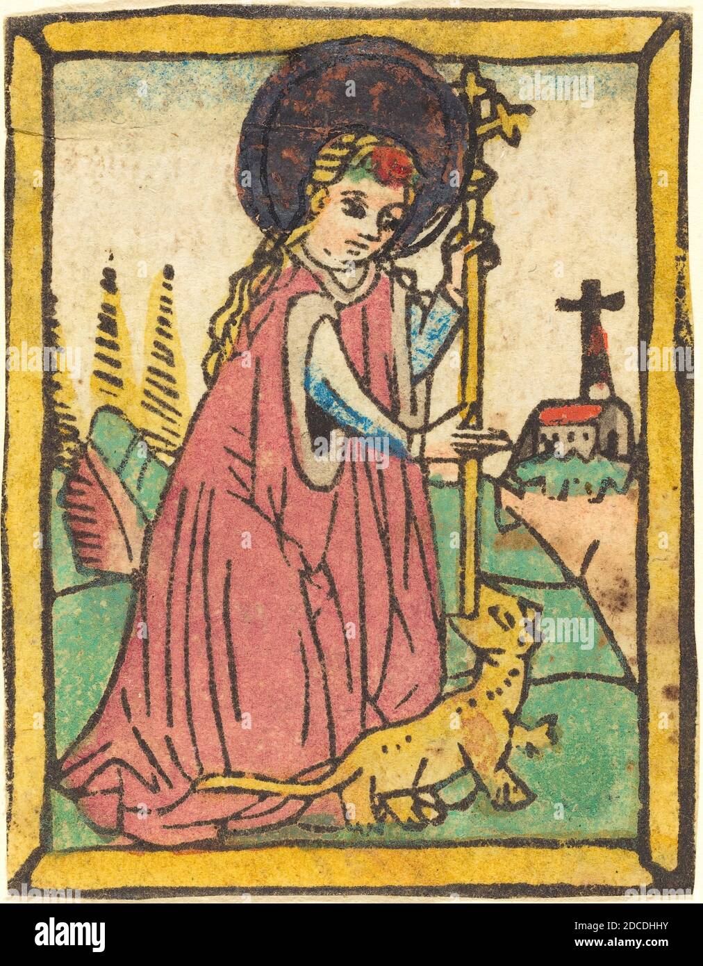 German 15th Century, (artist), Saint Margaret, Four Saints from Two ...