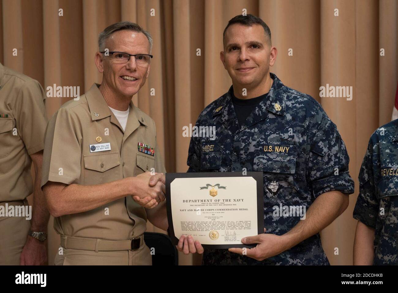 Kenneth Collins and Eric Lopez Stock Photo - Alamy