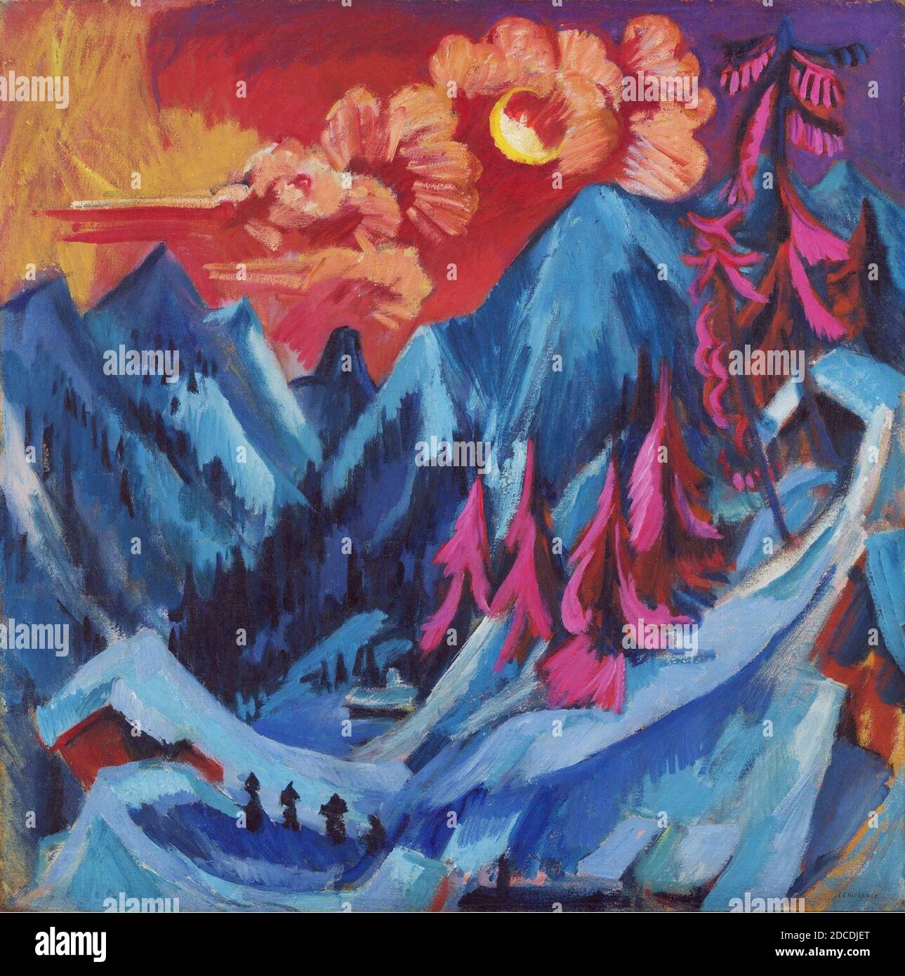 Kirchner landscape art hi-res stock photography and images - Alamy