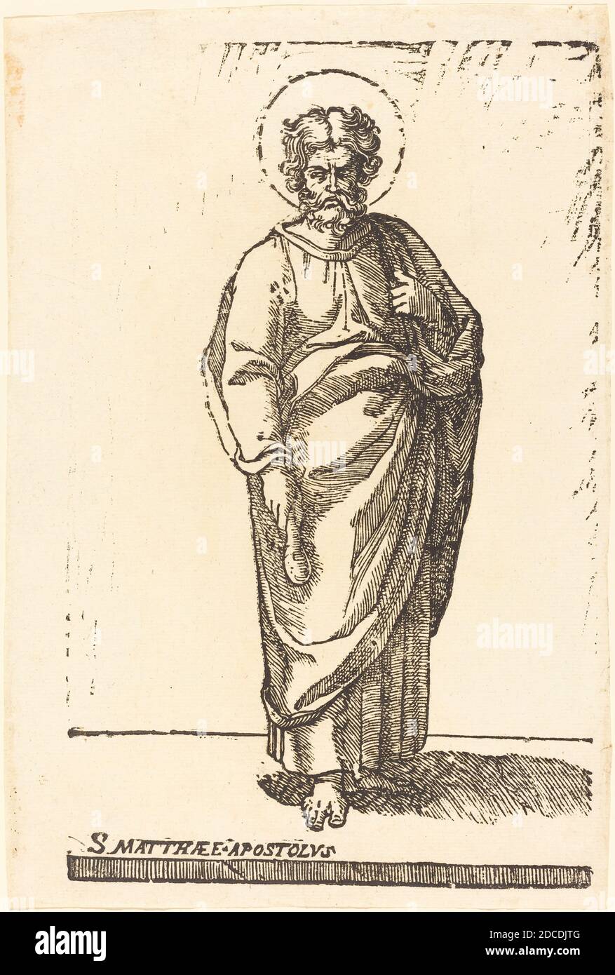 Jacques Stella, (artist), French, 1596 - 1657, Saint Matthew, Christ ...