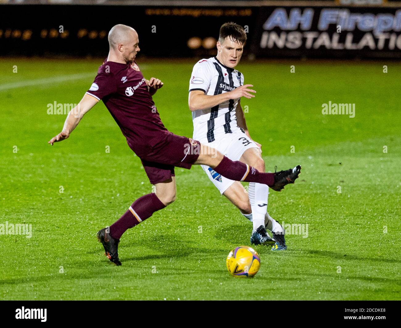 Dunfermline, Scotland, UK. 20th November 2020 during the Scottish ...