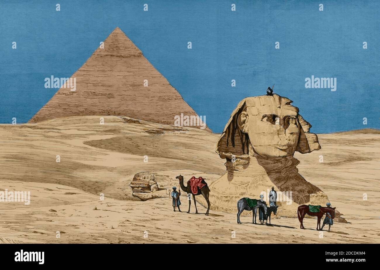 Before the sphinx hi-res stock photography and images - Alamy