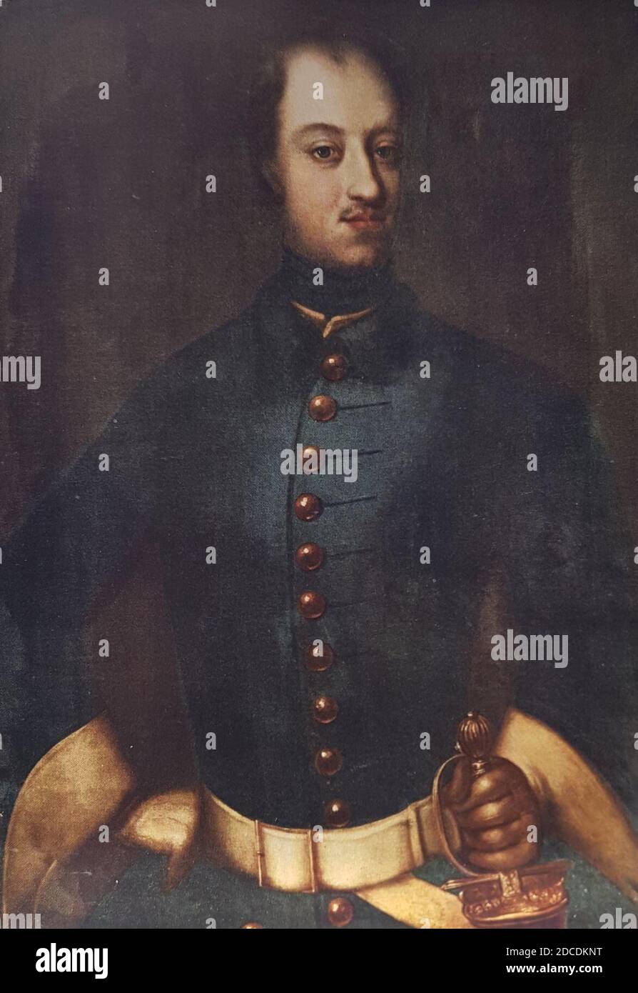 Karl XII x David von Krafft Stock Photo - Alamy