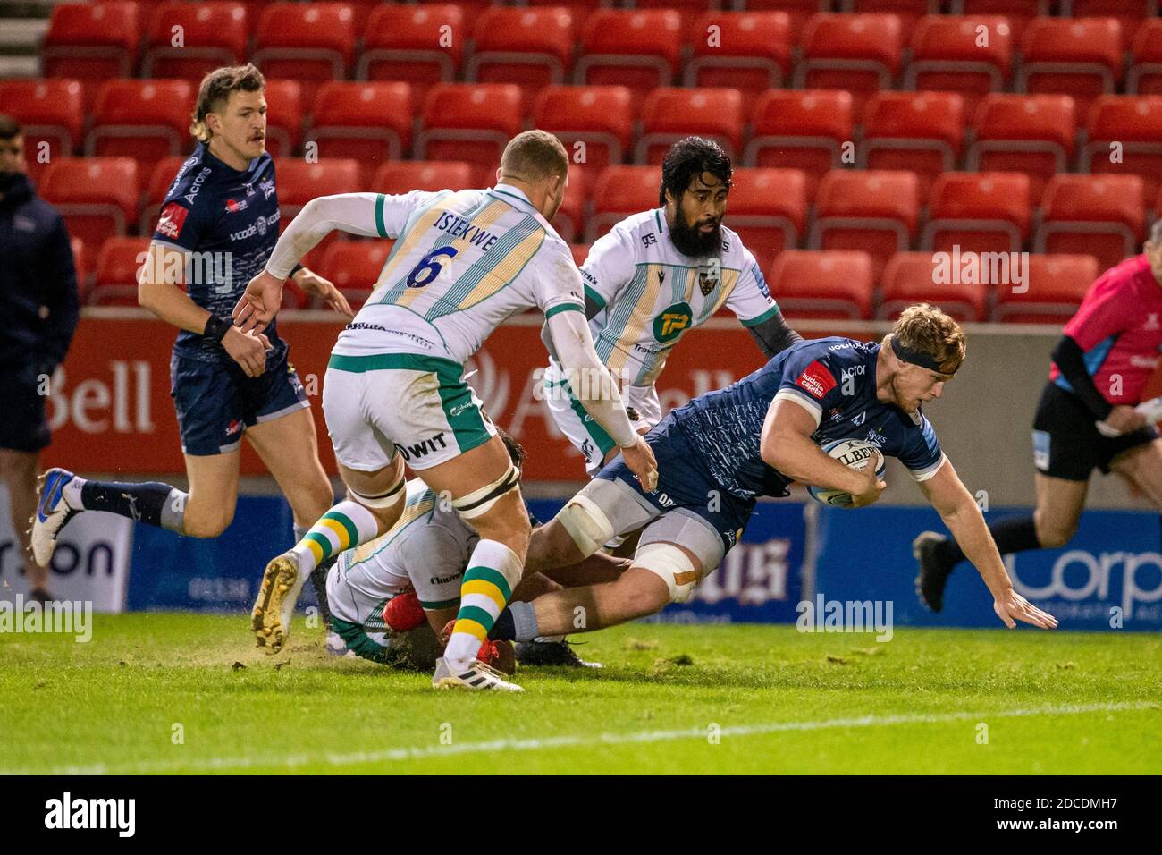 20th November 2020; AJ Bell Stadium, Salford, Lancashire, England; English Premiership Rugby ...