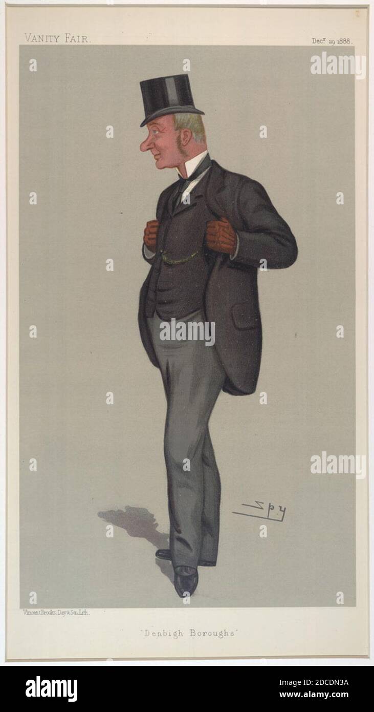 George Thomas Kenyon, Vanity Fair, 1888-12-29 Stock Photo - Alamy