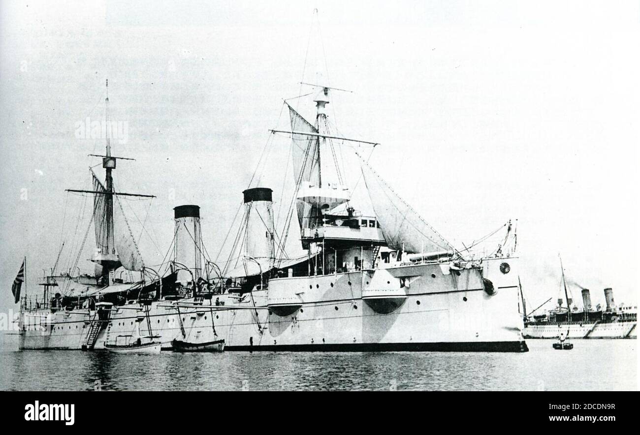 Japanese cruiser kasagi hi-res stock photography and images - Alamy