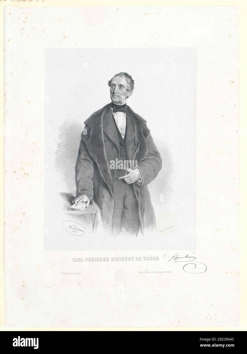 Karl Mecséry de Tsoór (1804-1885 Stock Photo - Alamy