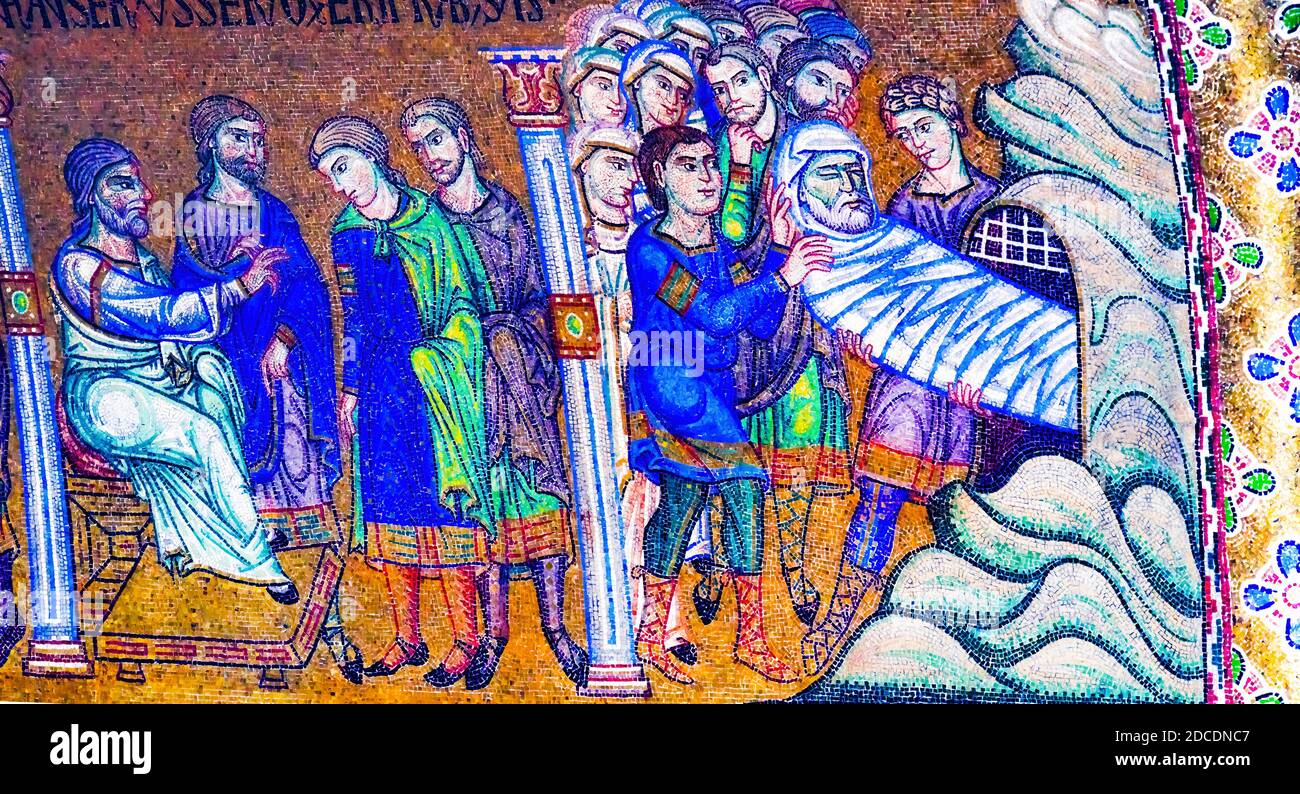 Stealing St Mark's Body Mosaic Facade Saint Mark's Cathedral Venice ...