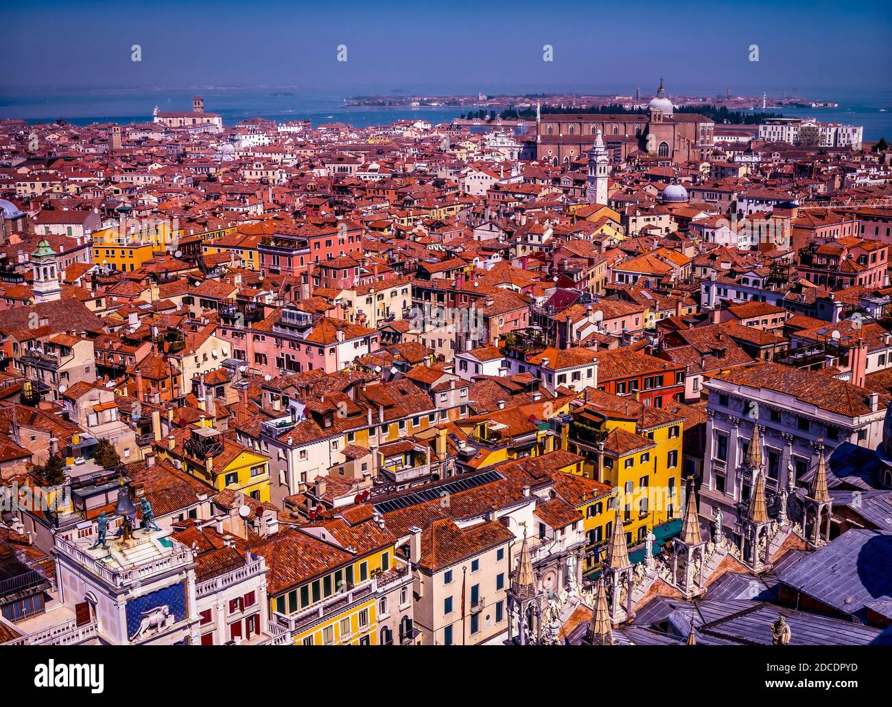 Saint Mark's Squqre, Orange Roofs Neighborhoods Houses Churches Venice ...