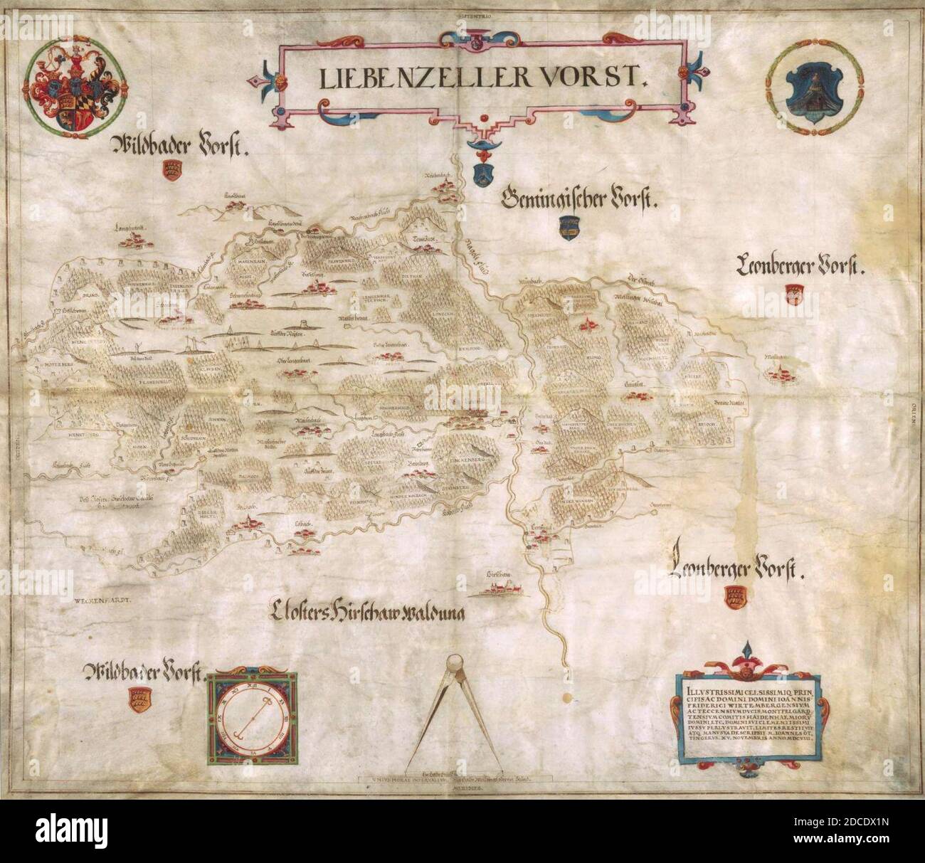 1608 karte hi-res stock photography and images - Alamy