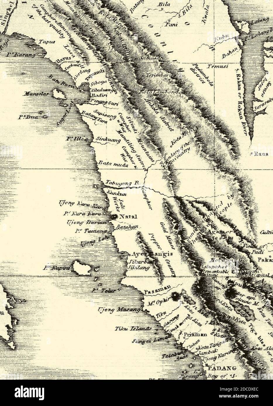 Vintage sumatra karte hi-res stock photography and images - Alamy