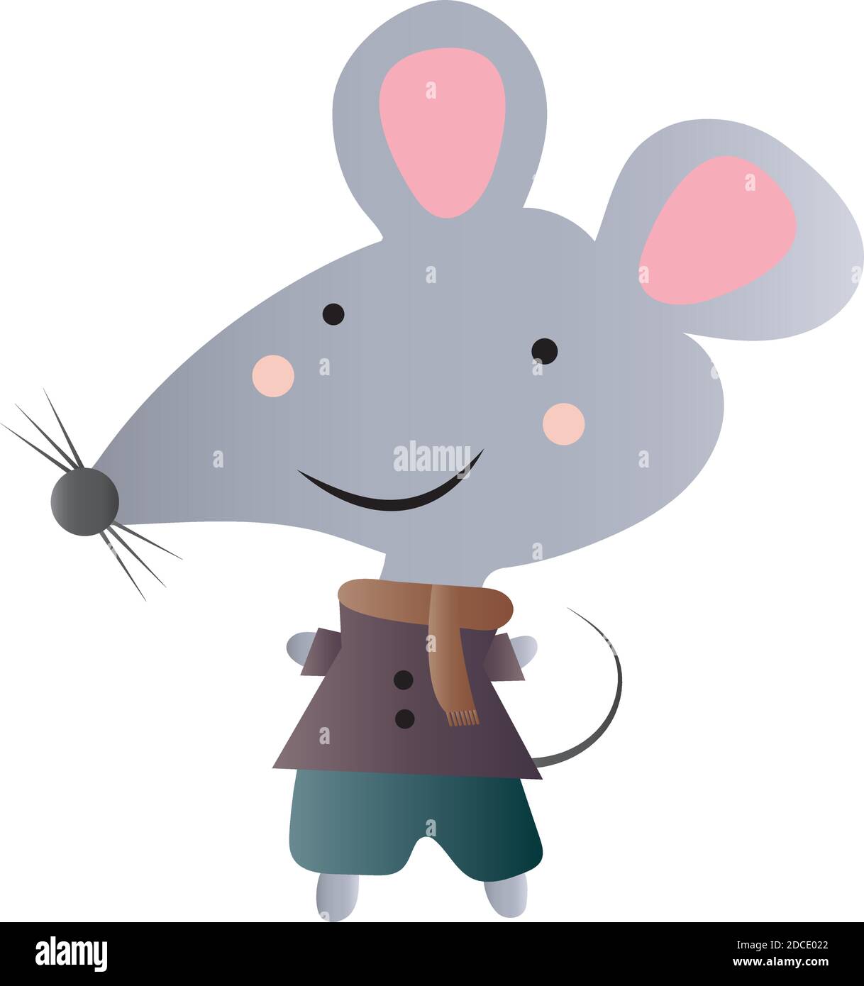 Happy mouse cartoon Stock Vector Images - Alamy