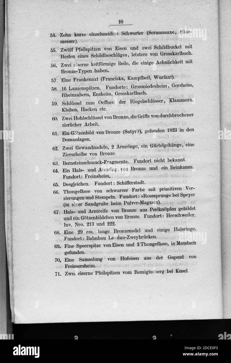 Katalog Museum Speyer 10 Stock Photo - Alamy