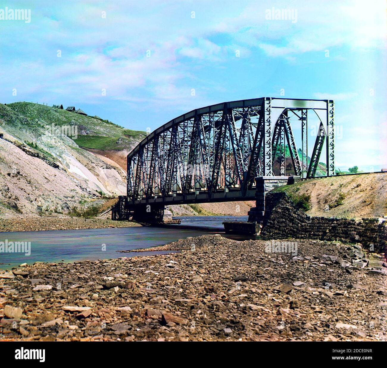 Katav-river bridge 01 Stock Photo - Alamy