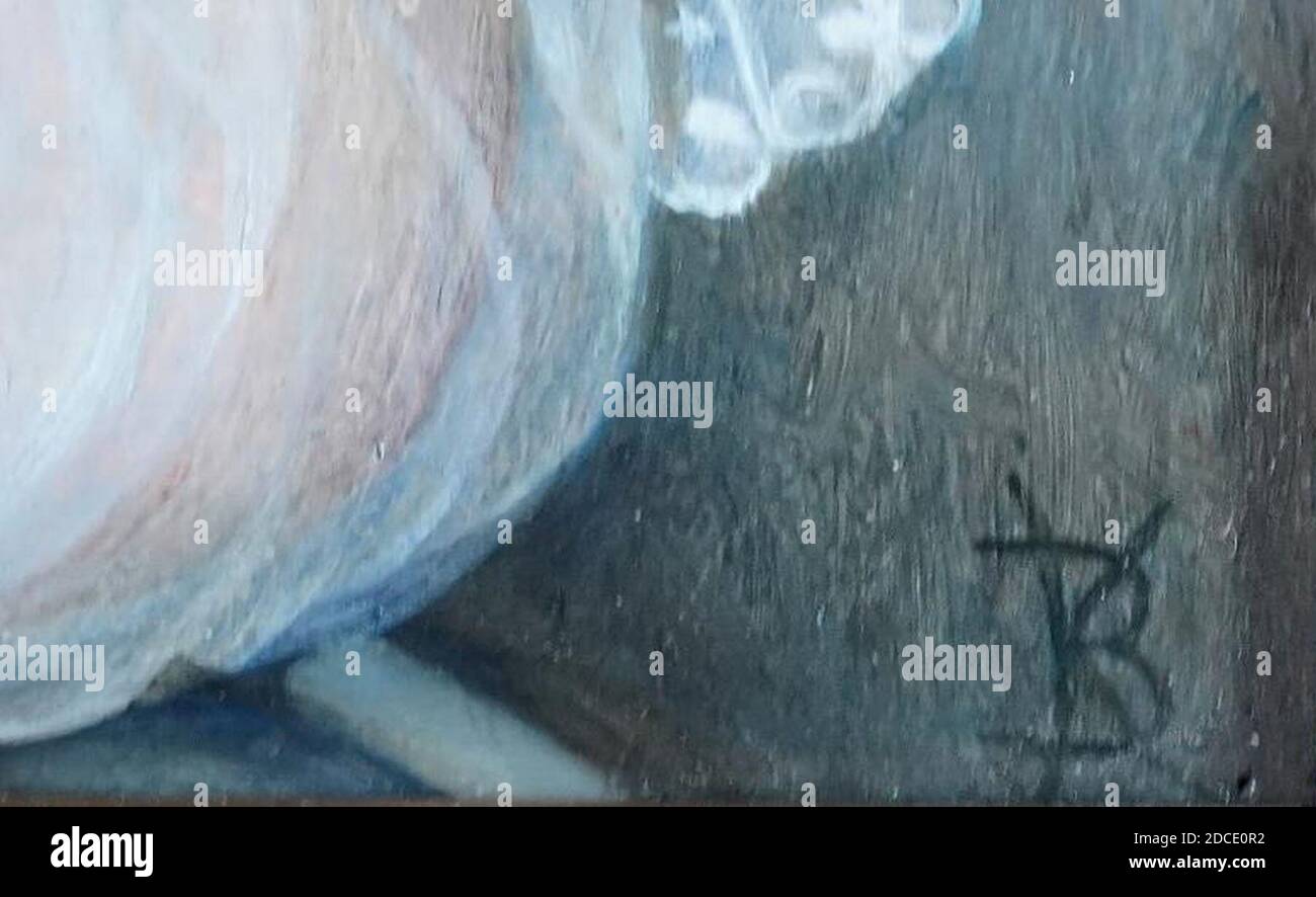 Kate Bunce - 'Portrait of Mrs. Macneile Dixon' - 05 Stock Photo - Alamy