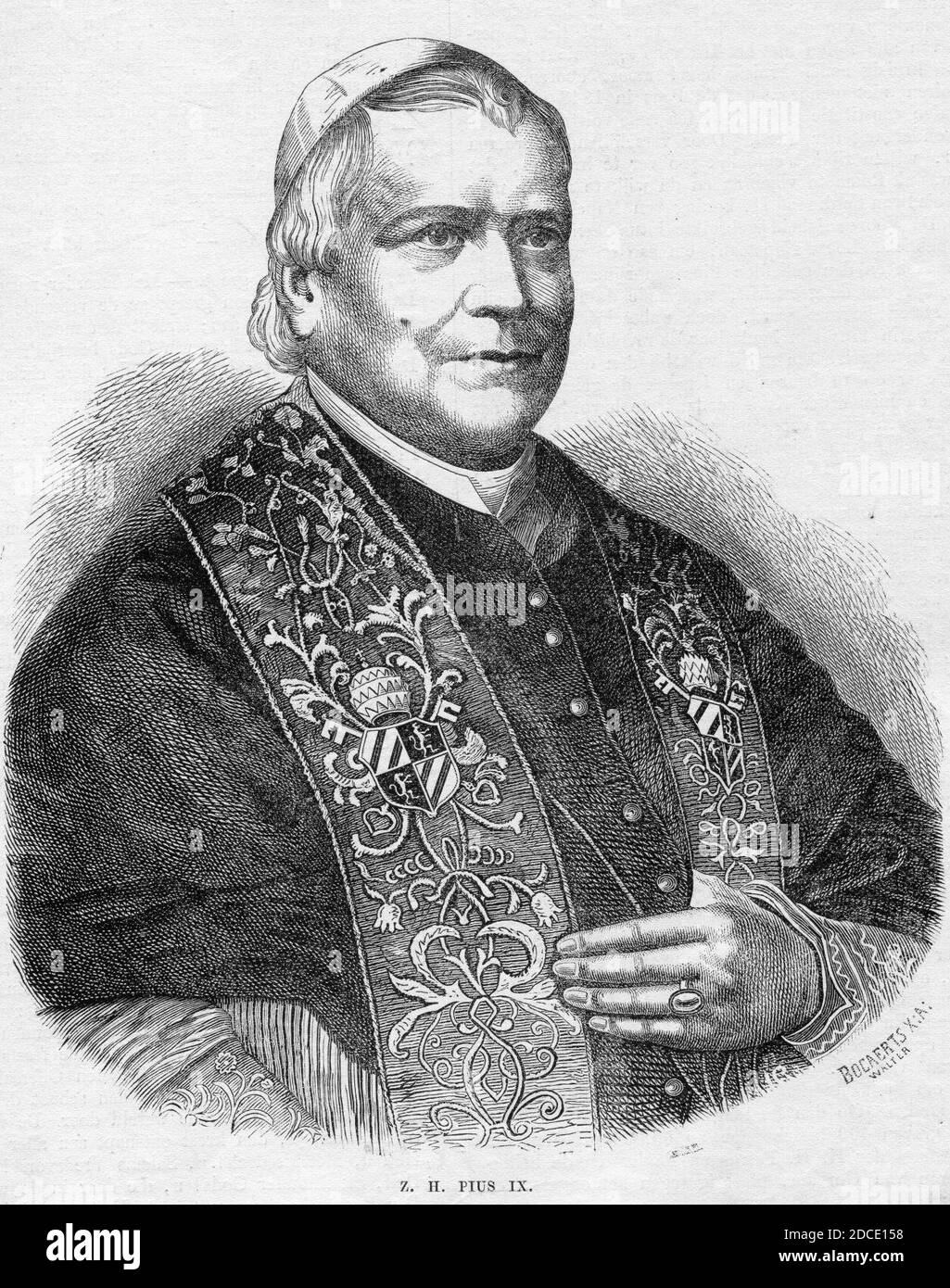 Pius ix 1870 hi-res stock photography and images - Alamy