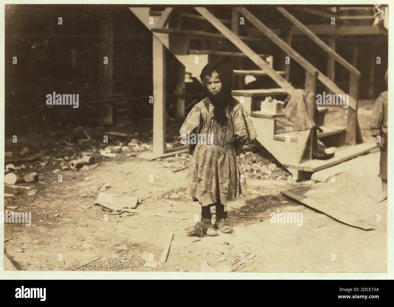 Katie Kuritzko, 7-year-old oyster shucker. Has mumps now. Her 8-year ...