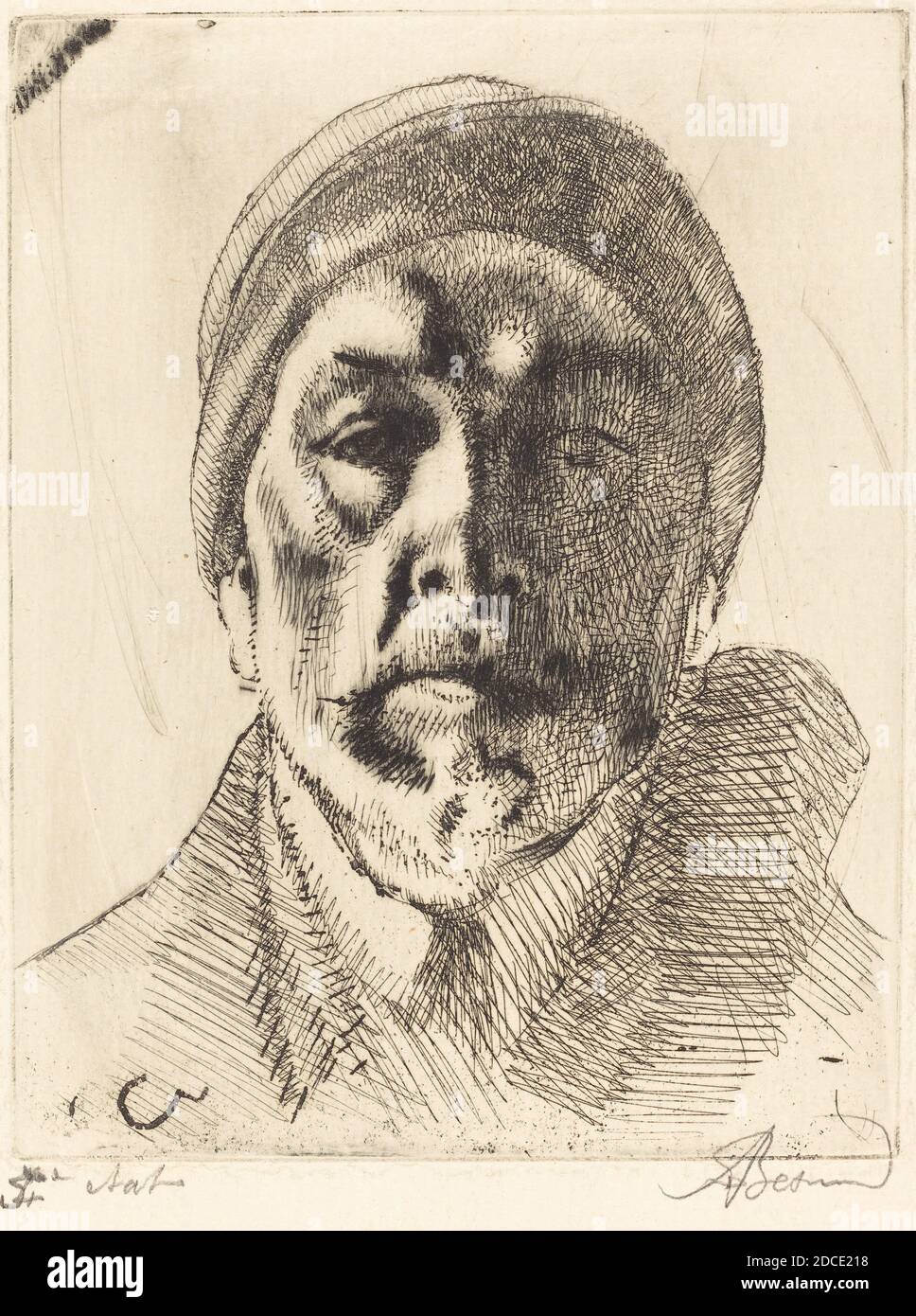 Albert Besnard, (artist), French, 1849 - 1934, Self-Portrait, 1919 ...