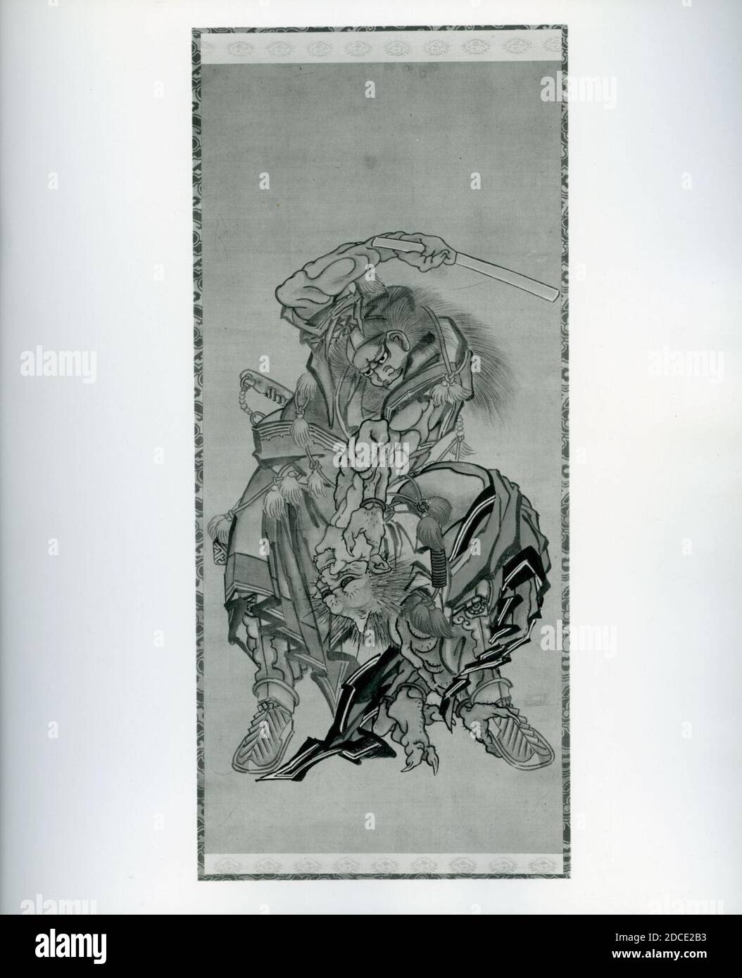 Katsushika Hokusai - Shōki, the Demon Queller Stock Photo - Alamy