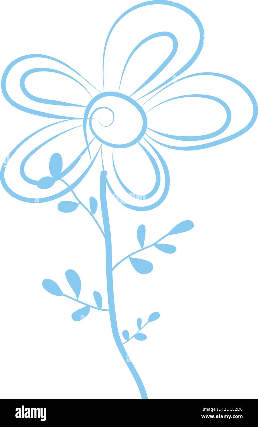 Isolated flower icon Stock Vector Image & Art - Alamy