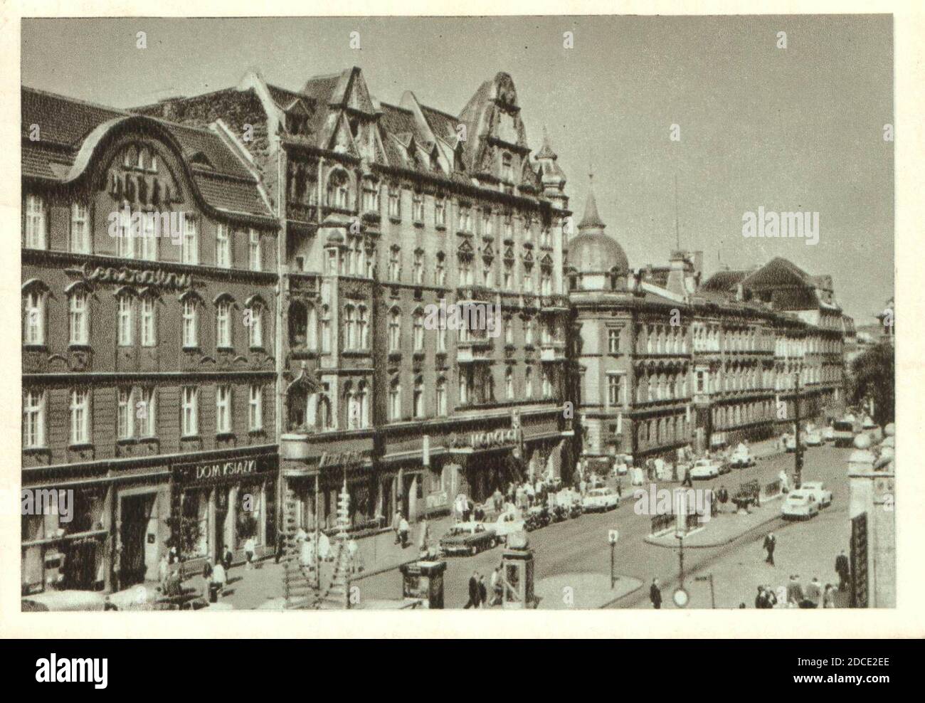 Kattowitz - Bahnhofstrasse 4 Stock Photo - Alamy
