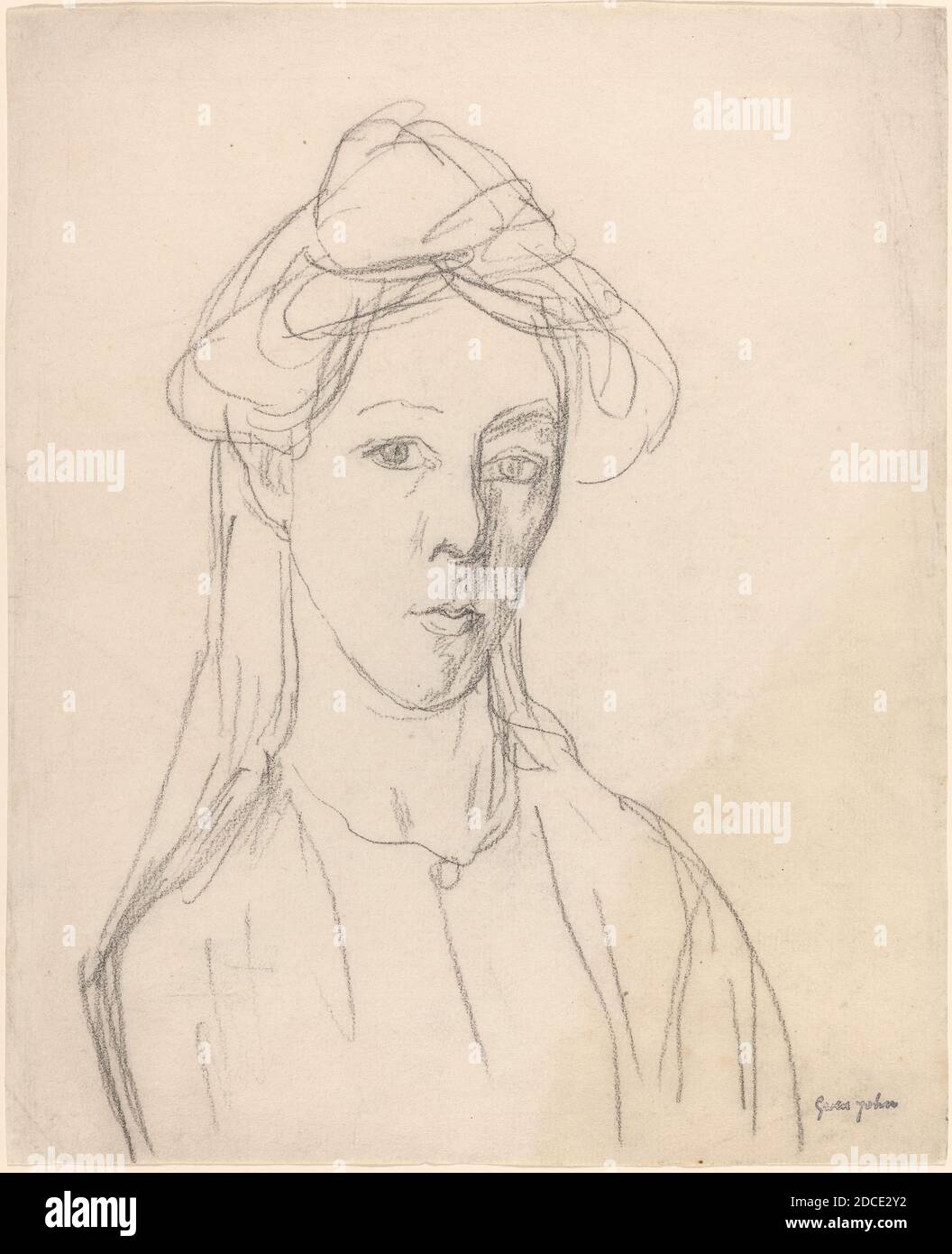 Gwen john self portrait hi-res stock photography and images - Alamy