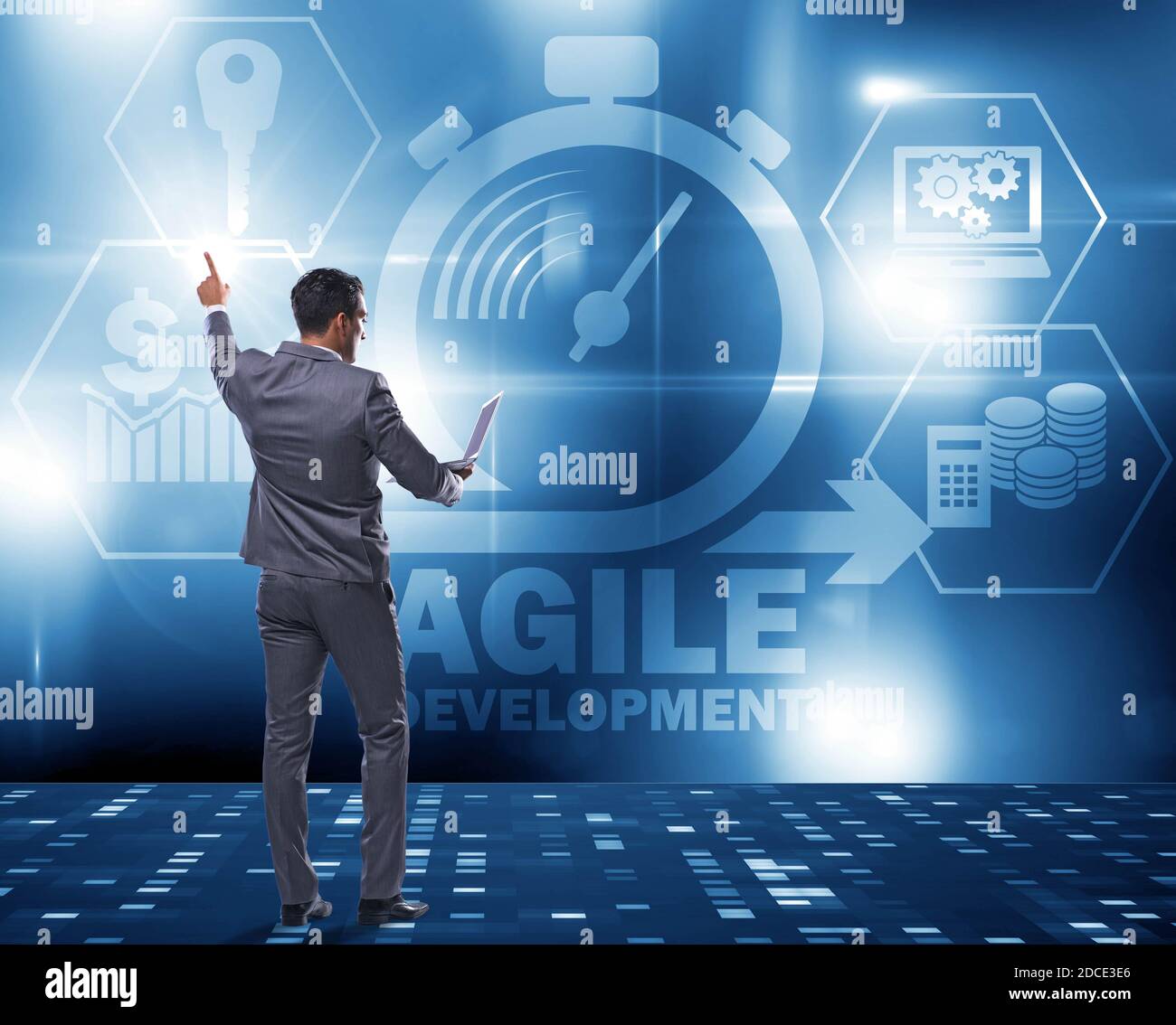 The concept of agile software development Stock Photo - Alamy