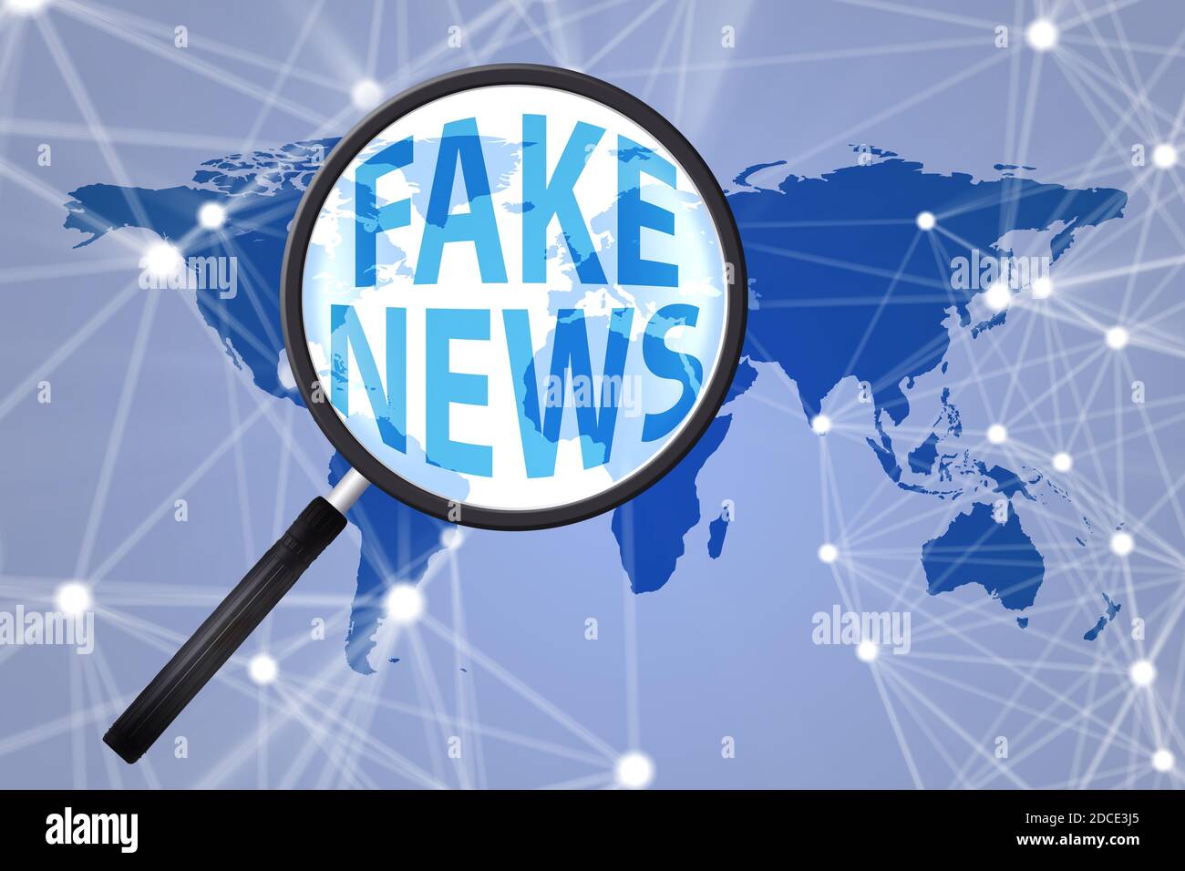 Fake news concept in the information manipulation concept Stock Photo ...