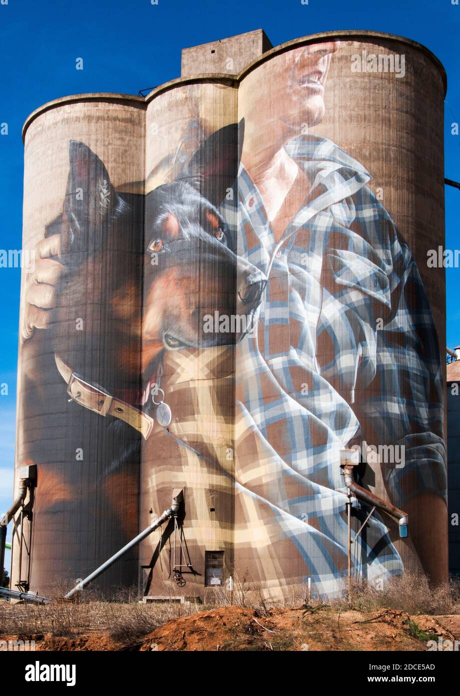 Silo art nullawil hi-res stock photography and images - Alamy