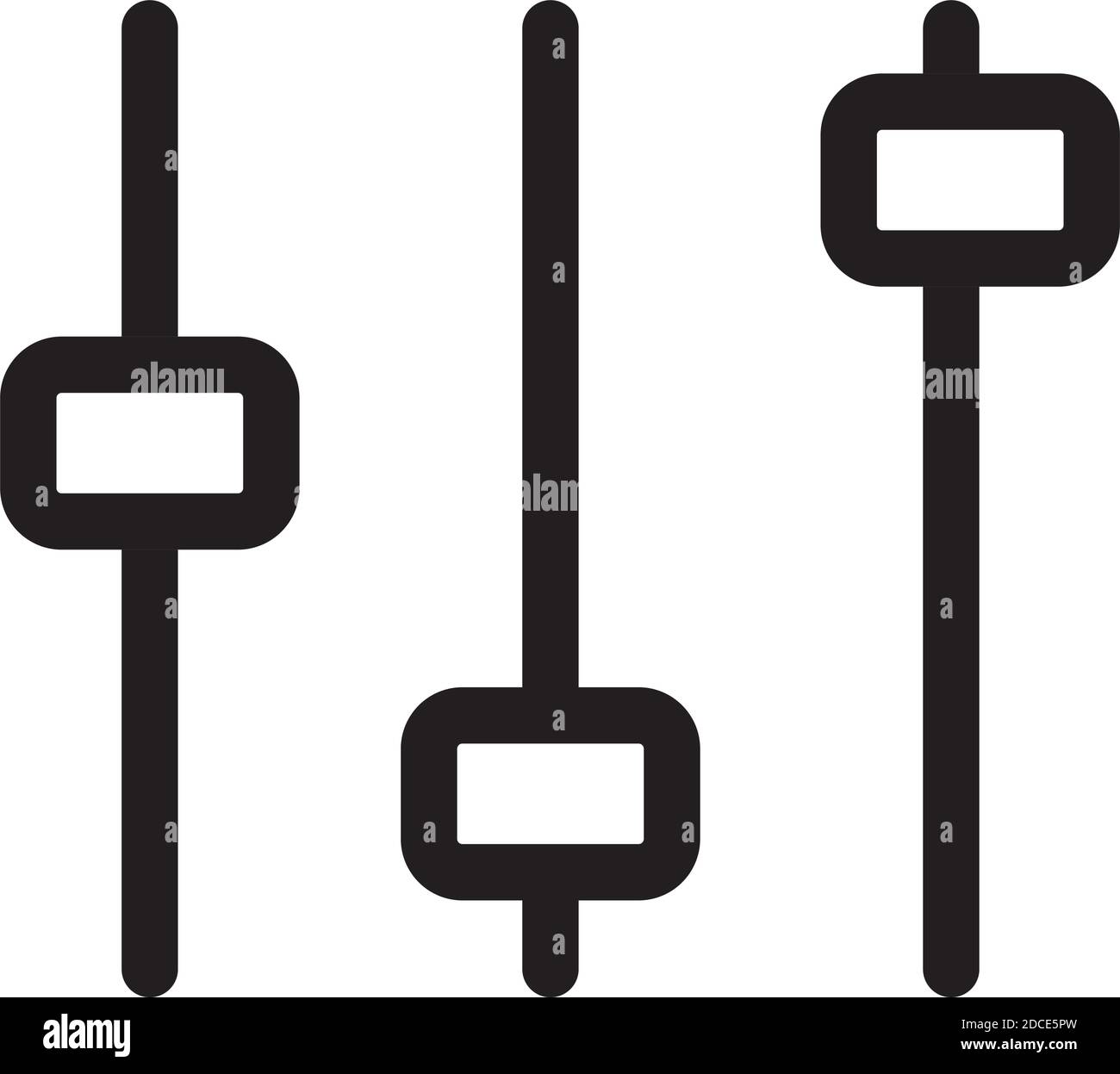 Vector tick infographic Black and White Stock Photos & Images - Alamy