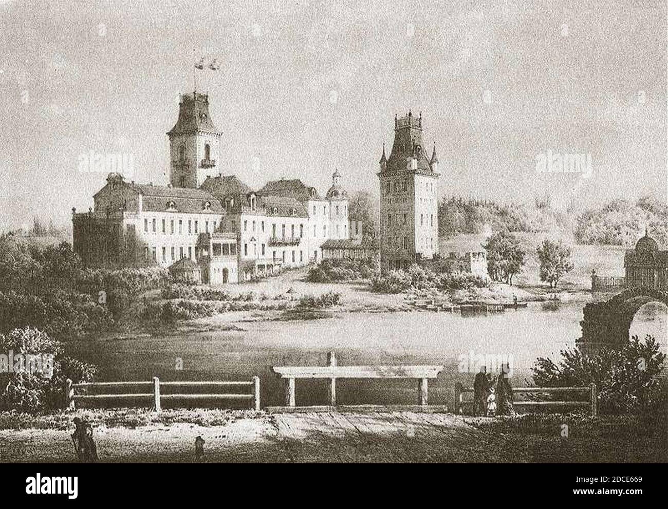 Kedainiai.Palace of Radvilas Stock Photo - Alamy