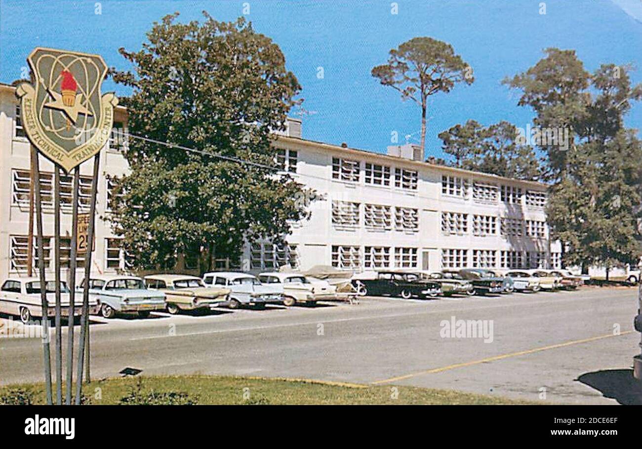 Keesler Air Force Base - Electronics Training Building Stock Photo - Alamy