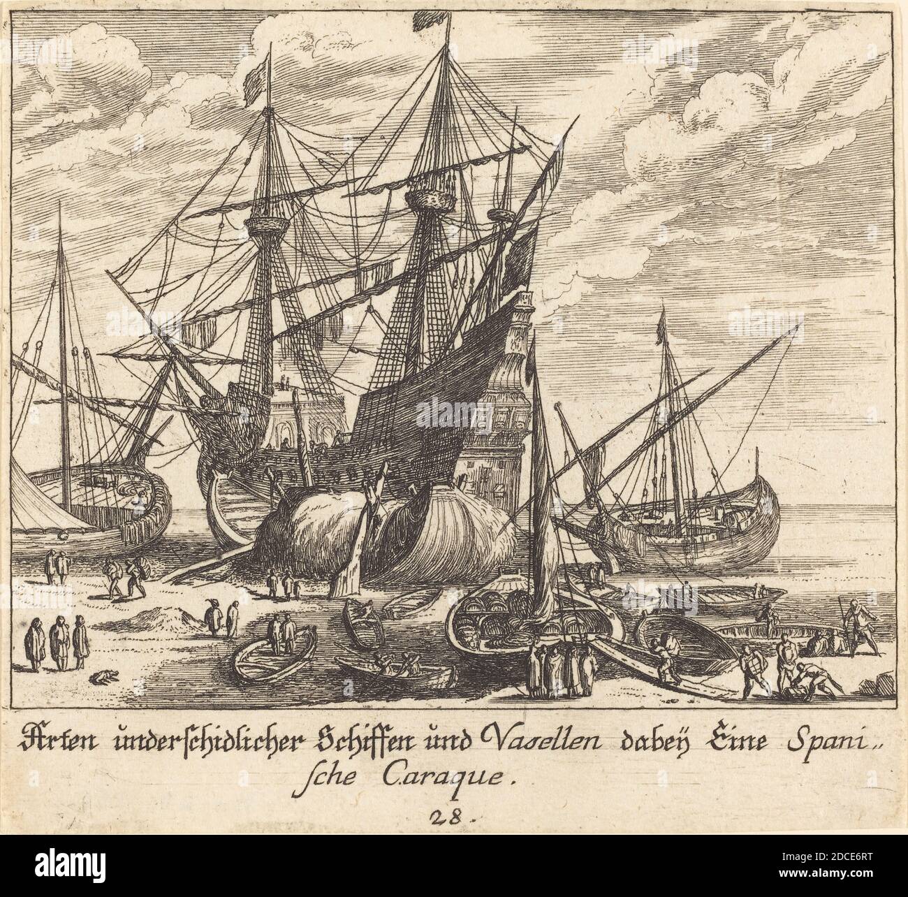 Melchior Küsel, (artist), German, 1626 - 1683, Johann Wilhelm Baur ...