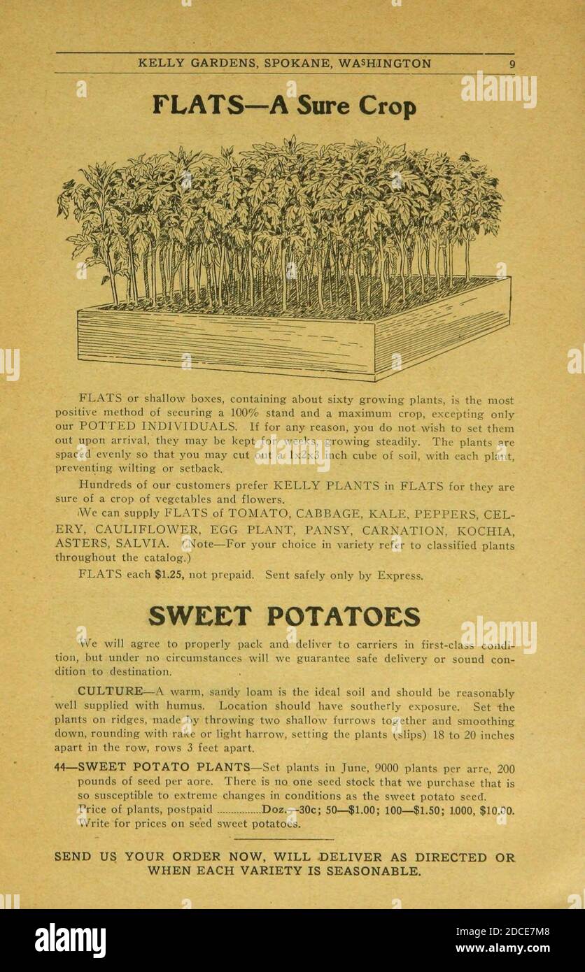 Kelly Plant Gardens materials (Page 9 Stock Photo - Alamy