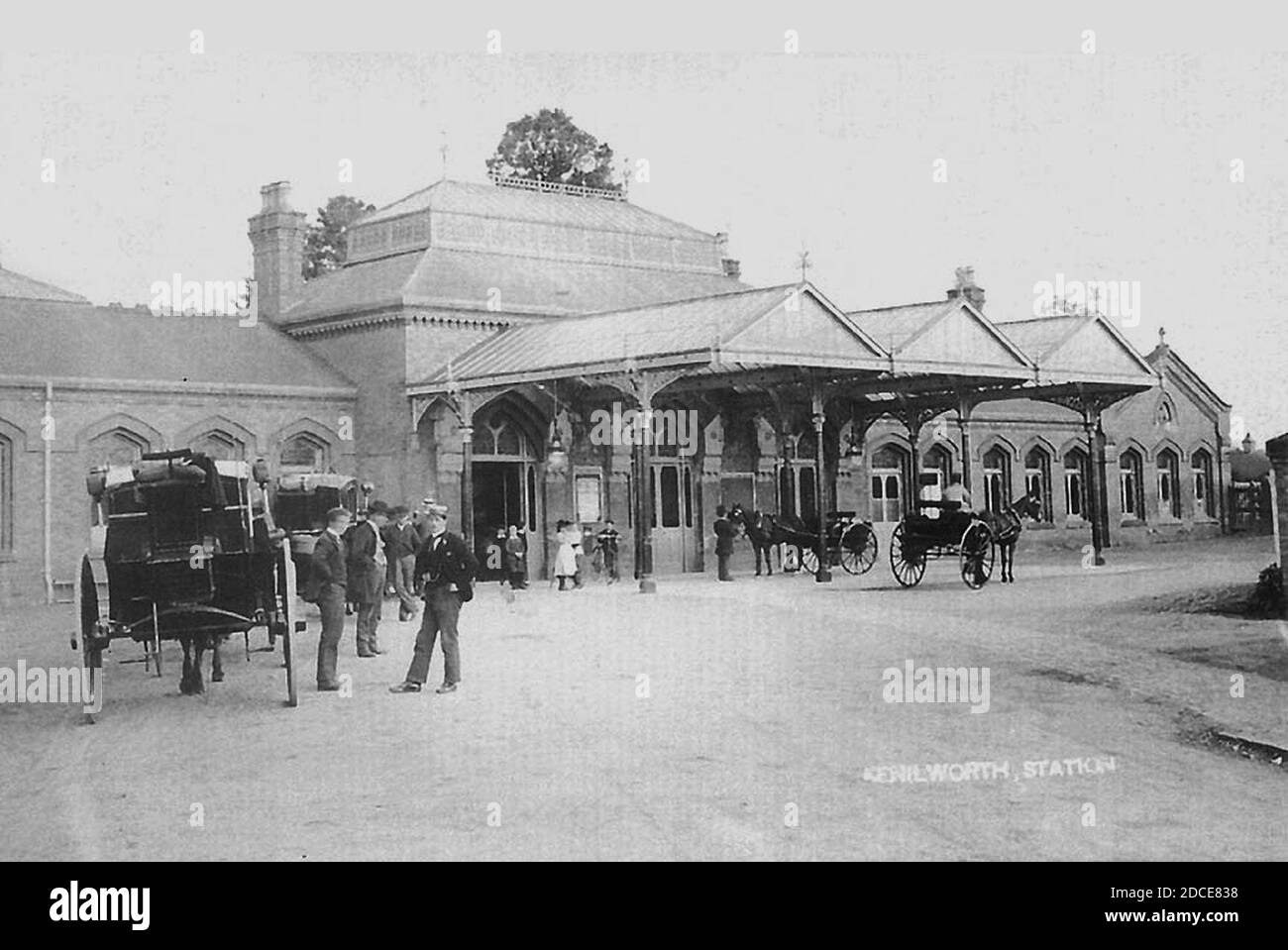 Kenilworth station old Stock Photo - Alamy