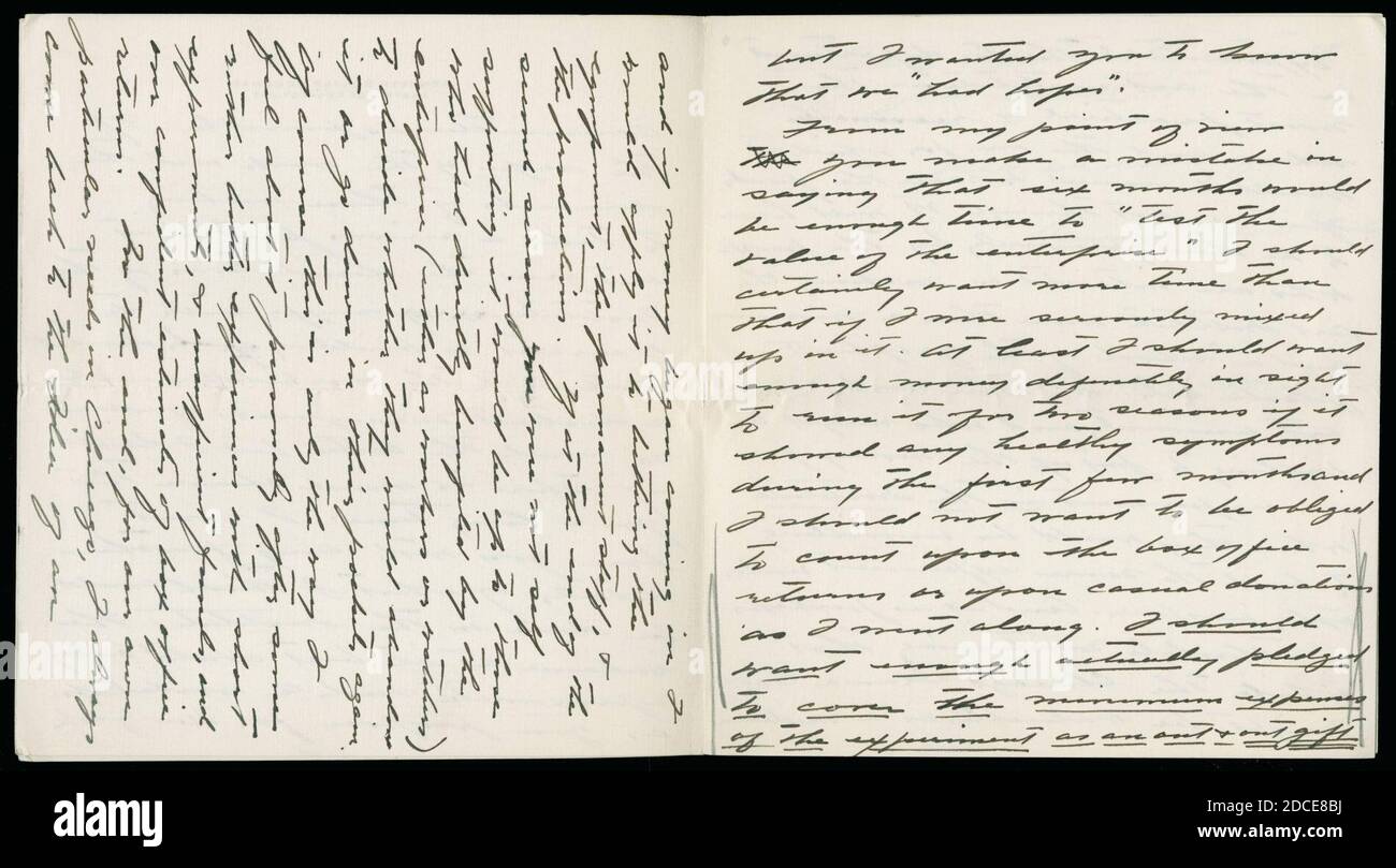 Kenneth Sawyer Goodman letter to Miss Griswold, September 15, 1915 ...