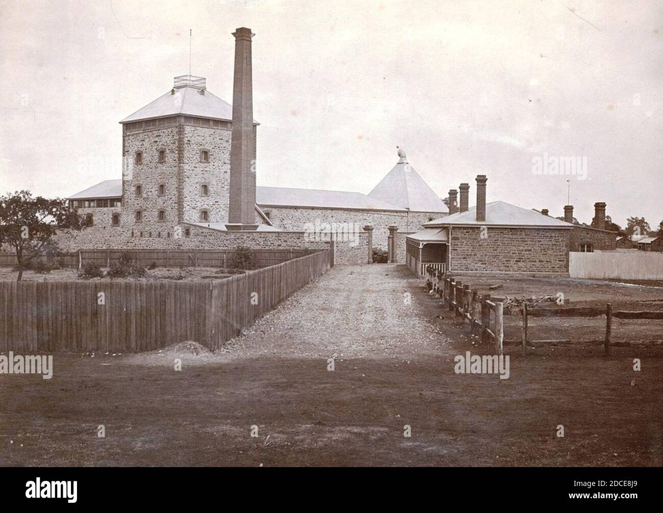 Kent Town Brewery c 1876 Stock Photo - Alamy