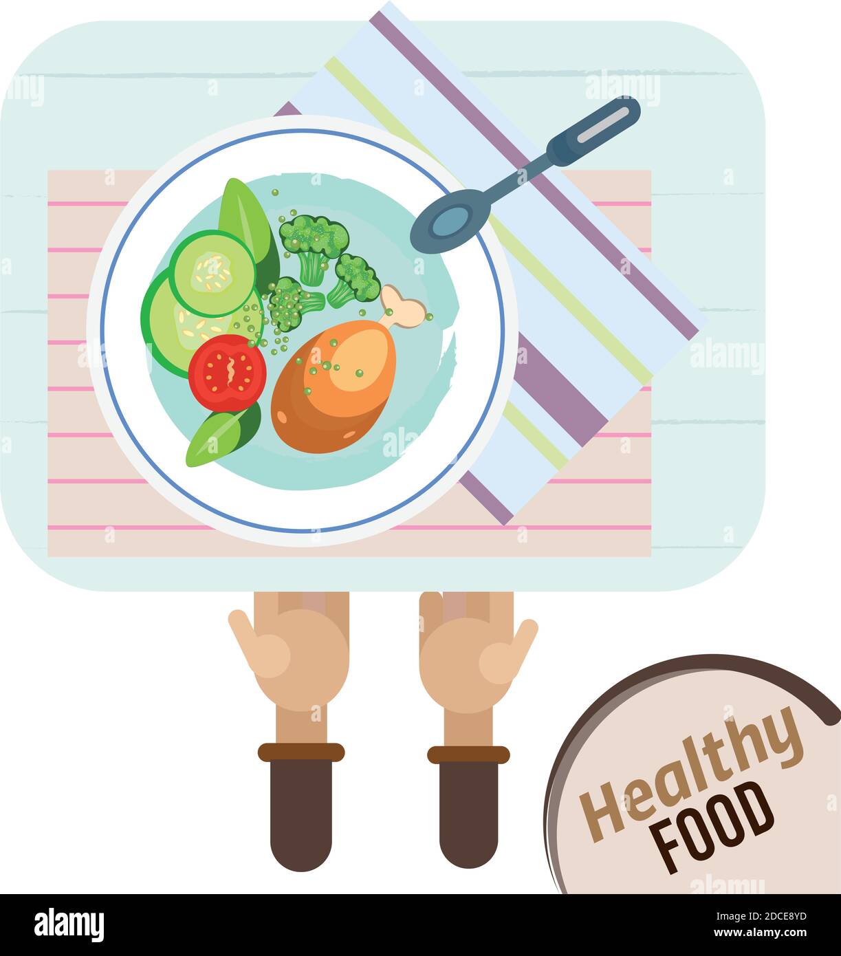 Food ingredient fresh chicken Stock Vector Images - Alamy