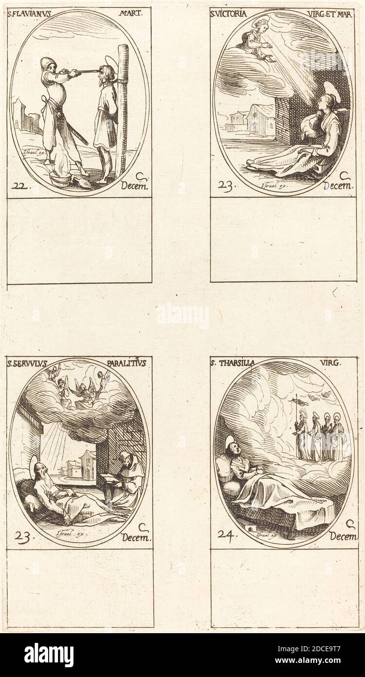 Jacques Callot, (artist), French, 1592 - 1635, St. Flavian; St ...