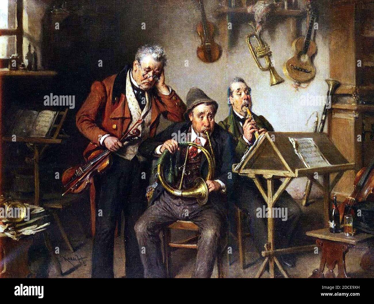 Kern A False Note Stock Photo - Alamy