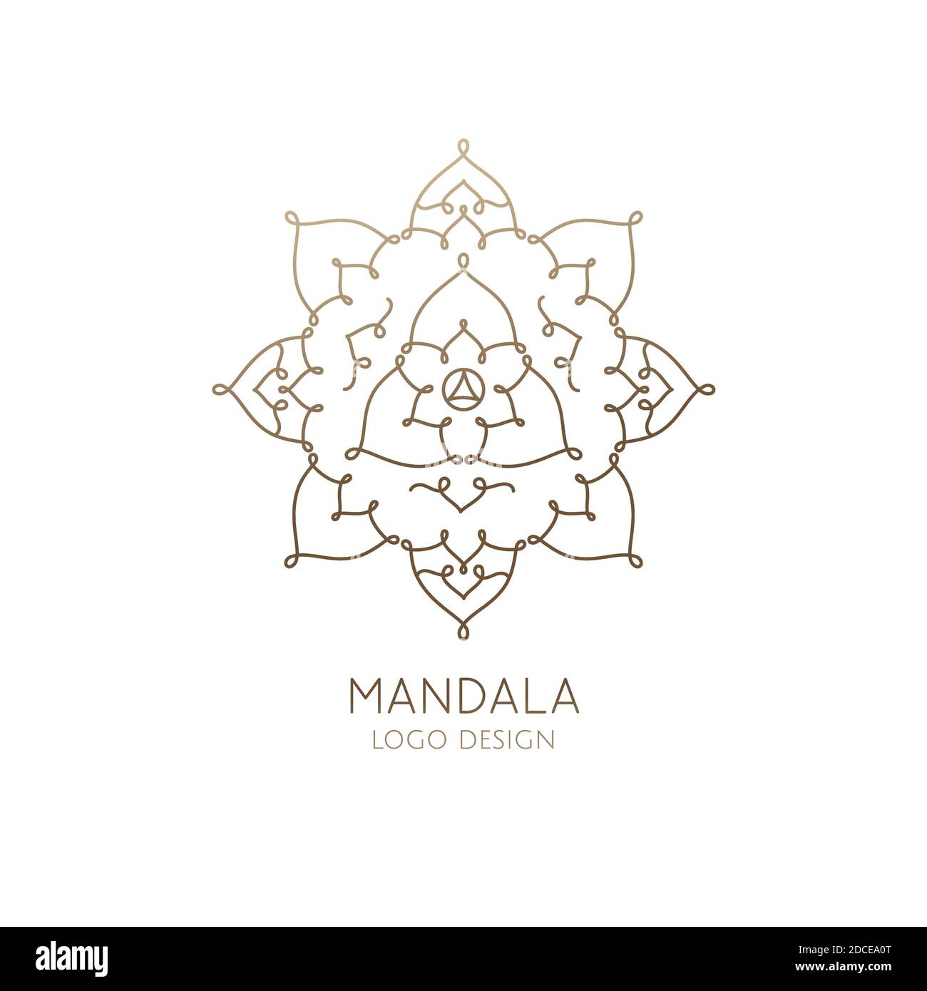 Mandala spa Stock Vector Images - Alamy