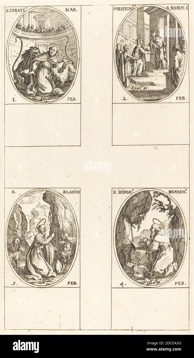 Jacques Callot, (artist), French, 1592 - 1635, St. Ignatius ...