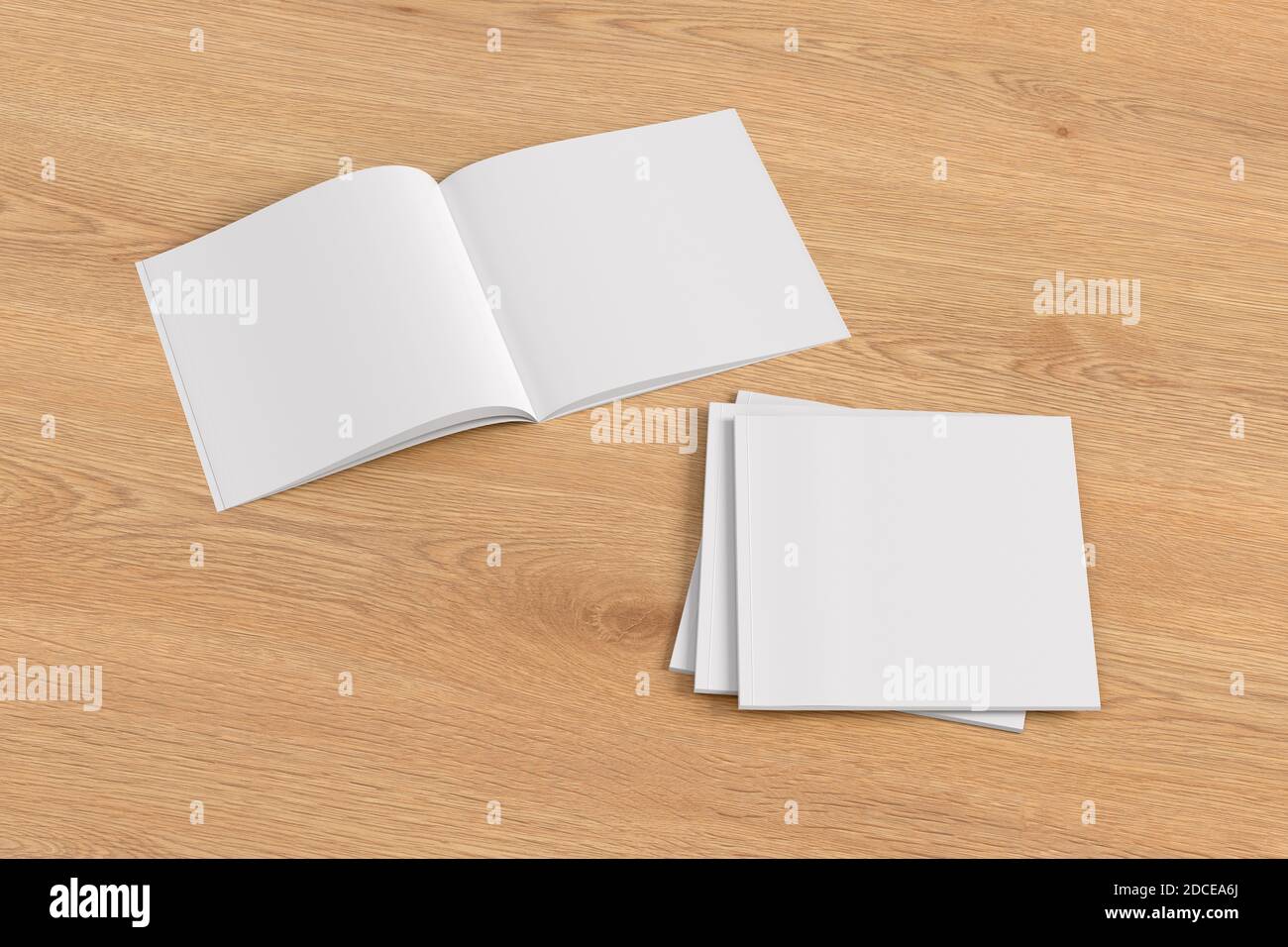 Open magazine on table hi-res stock photography and images - Alamy