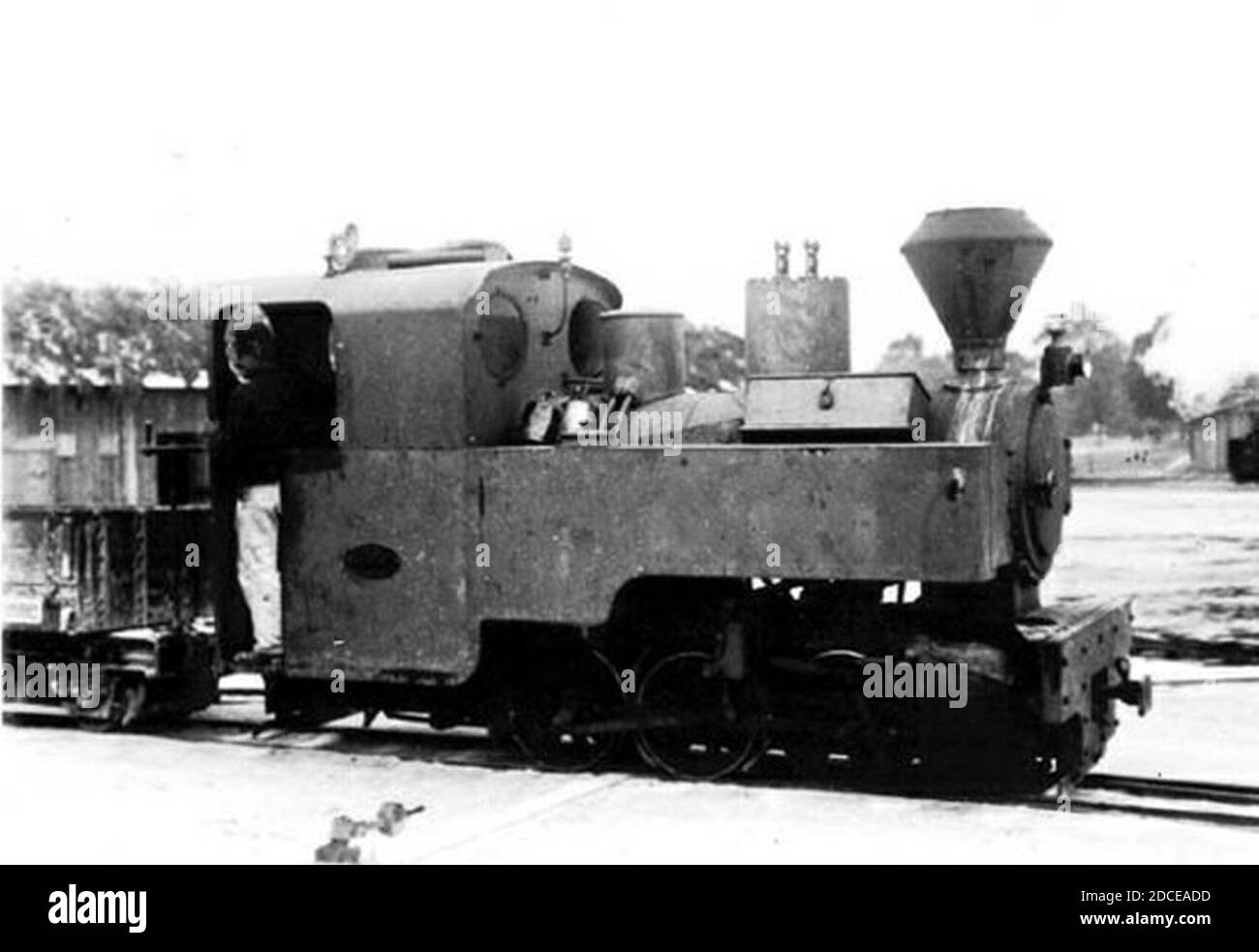 Kerr Stuart 'Joffre' steam locomotive in France Stock Photo - Alamy