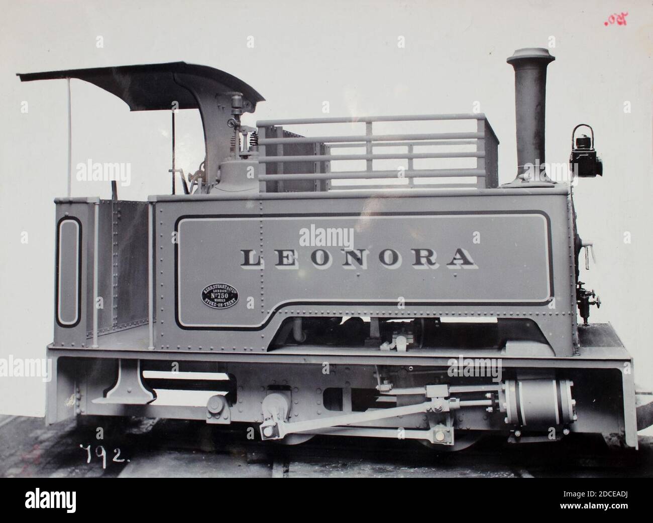 Kerr Stuart locomotive N° 750 of 1901 'Leonora' for Sons of Gwalia ...